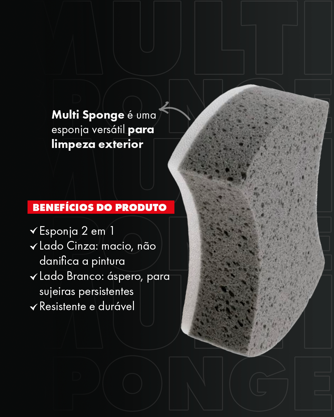 Multi Sponge – marketing SONAX